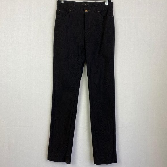 Simon Chang | Pants & Jumpsuits | Simon Chang Snake Print Pant | Poshmark